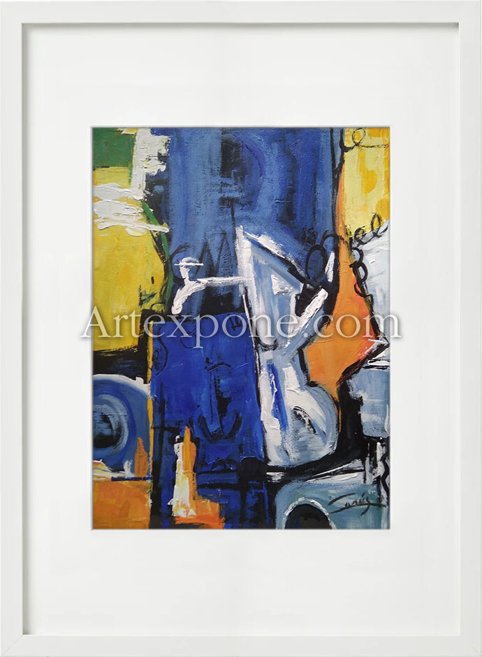 "Composición Abstracta 1", Begoña Ibañez . Obra de arte | Artexpone.com