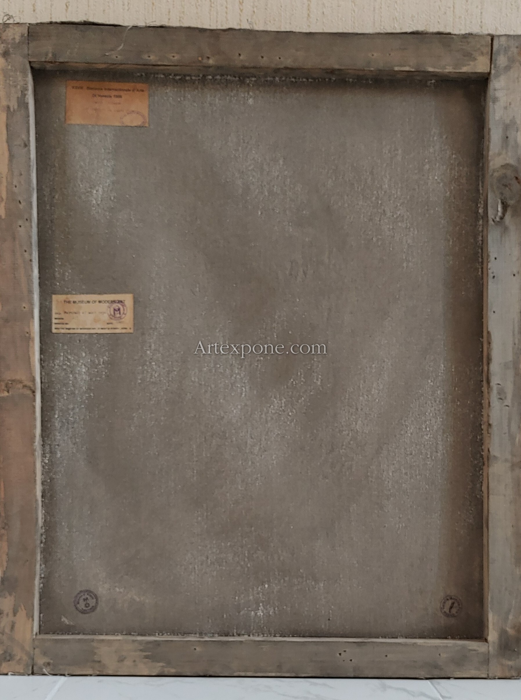"Pablo Ruiz Picasso, Beautiful painting signed and sealed in oil on ...