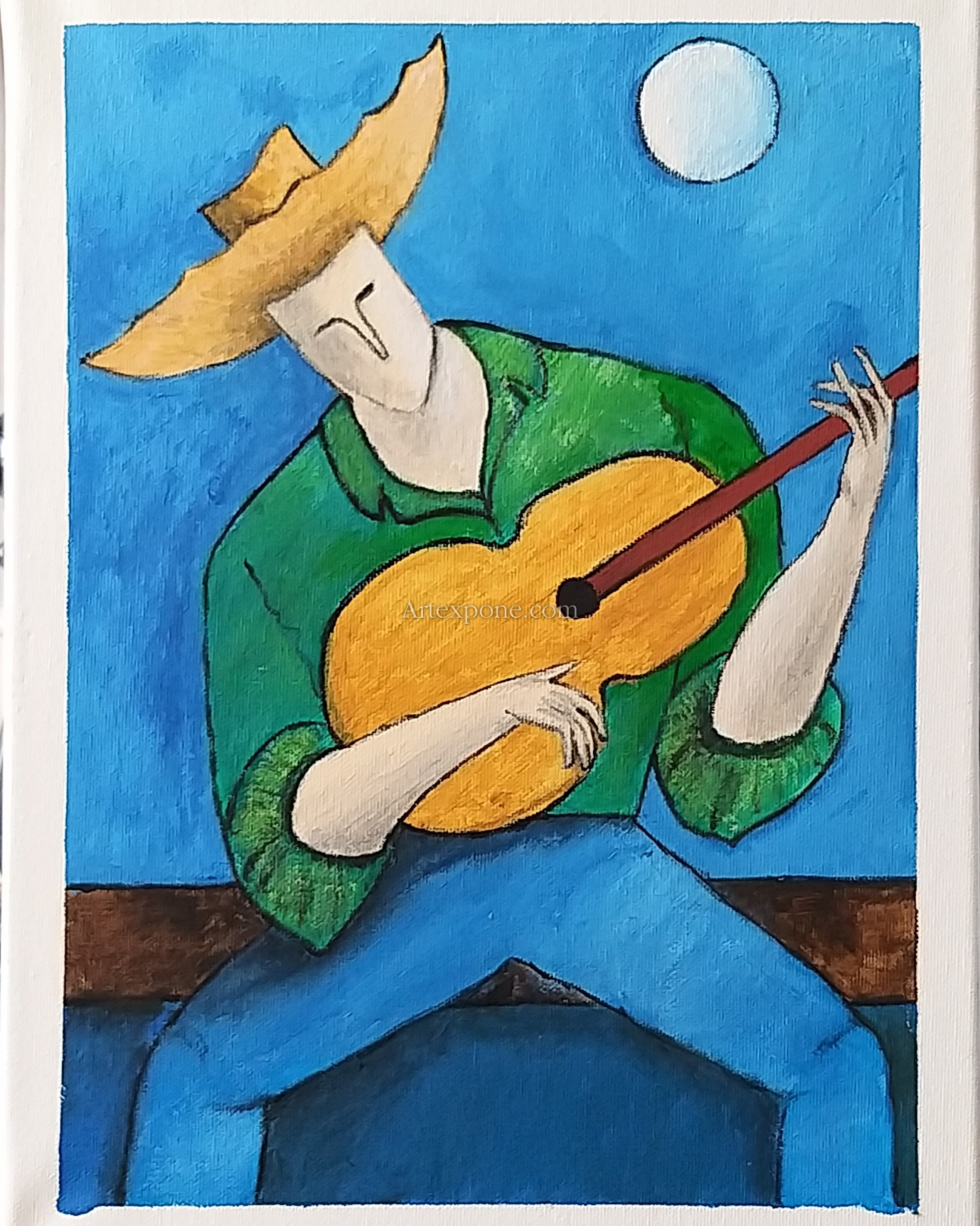 "Luna llanera ", Carlos Chinea . Obra de arte | Artexpone.com