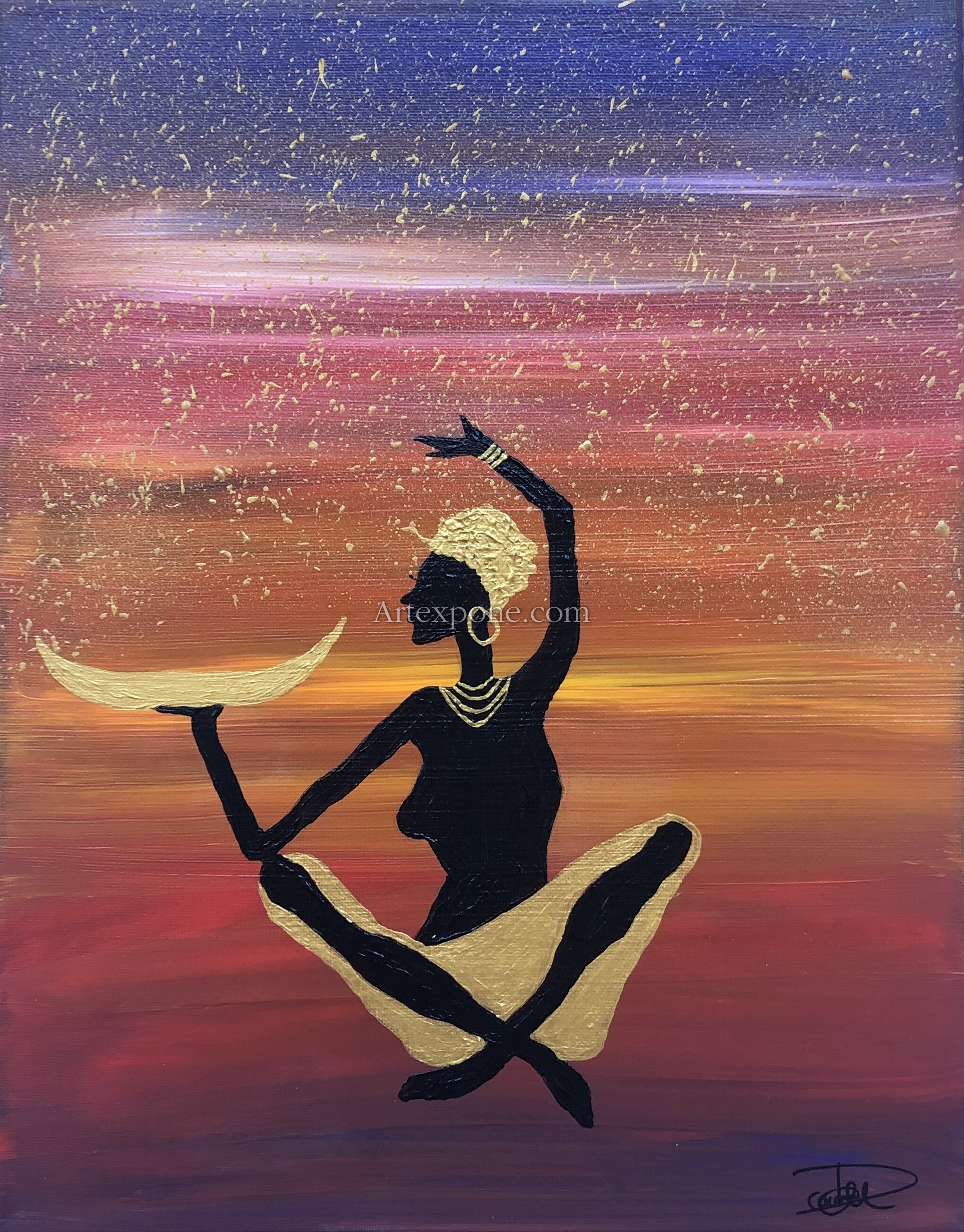 "Handmade Scene of African Art", . Obra de arte | Artexpone.com