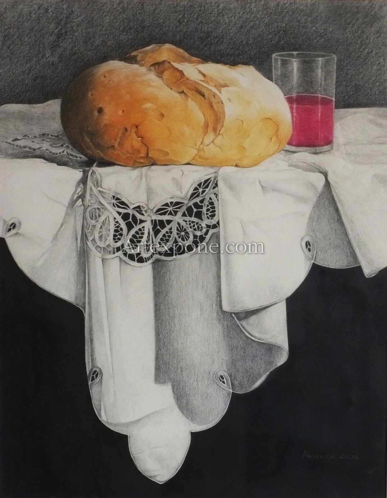 "Bodegón", Miguel Ramón Almanza Riesco. Obra de arte | Artexpone.com